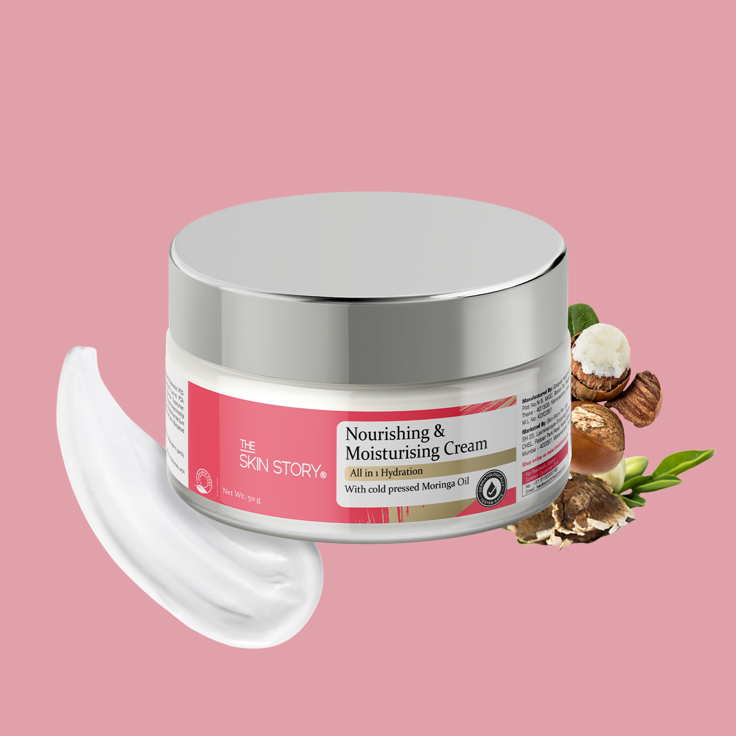 Moisturising Cream | Intense Hydration | Non Oily | All Skin Types | M ...