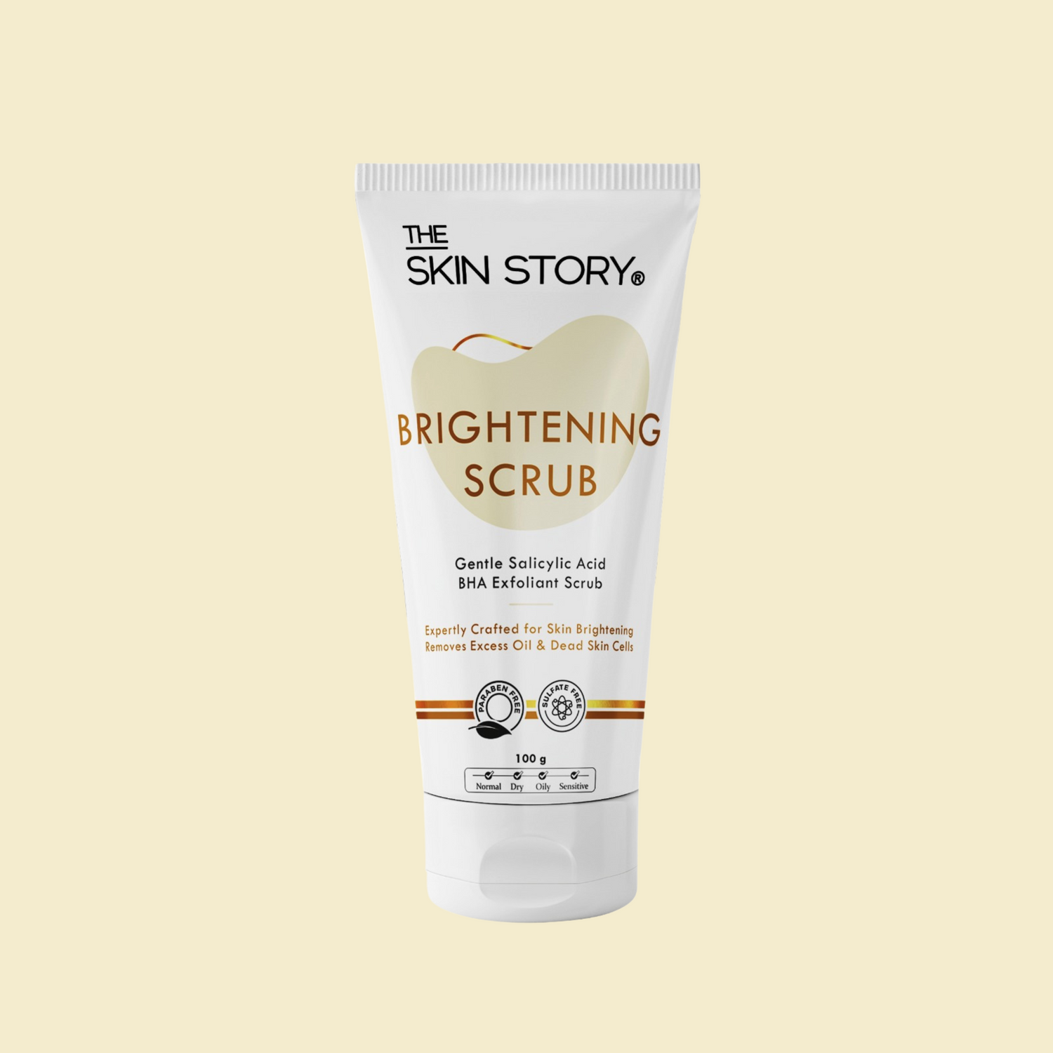 The Skin Story Brightening Scrub, 100g