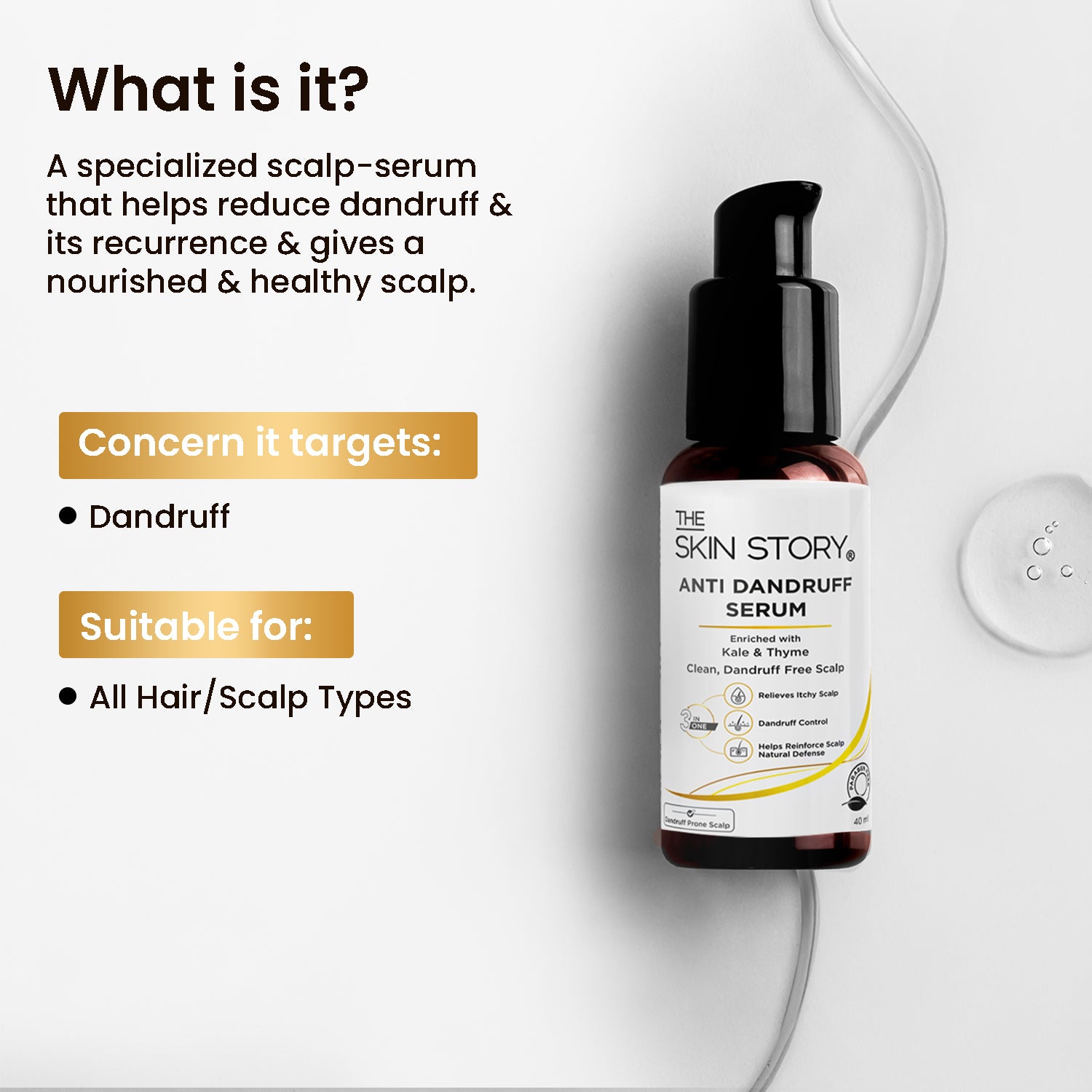 Ultimate Anti-Dandruff Serum for a Healthy Scalp – The Skin Story